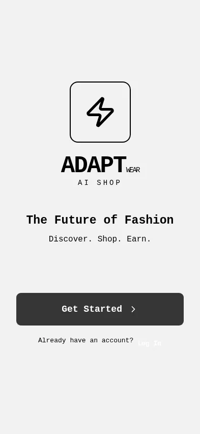 AdaptWear AI Shop App