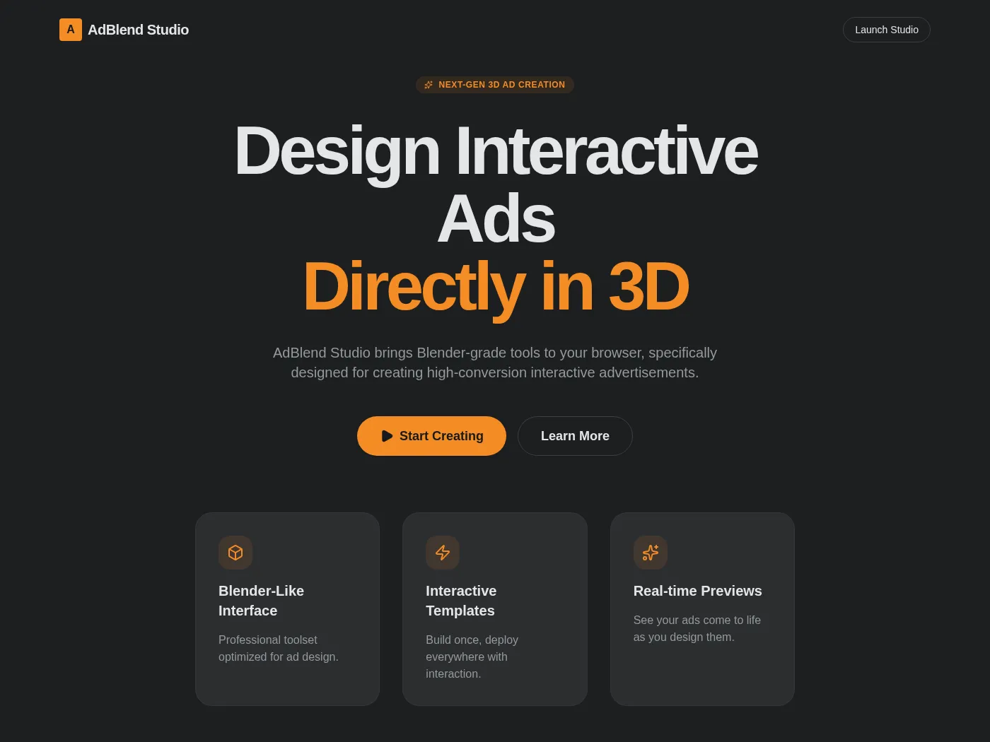 AdBlend Studio