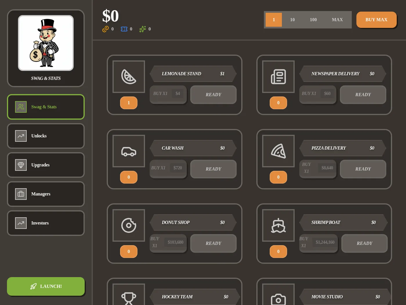 AdcpList Clicker Game