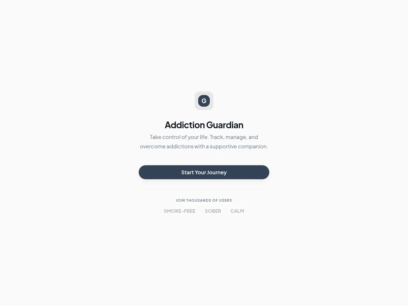 Addiction Guardian
