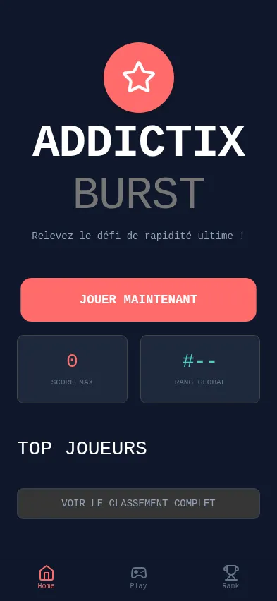 Addictix Challenge Game