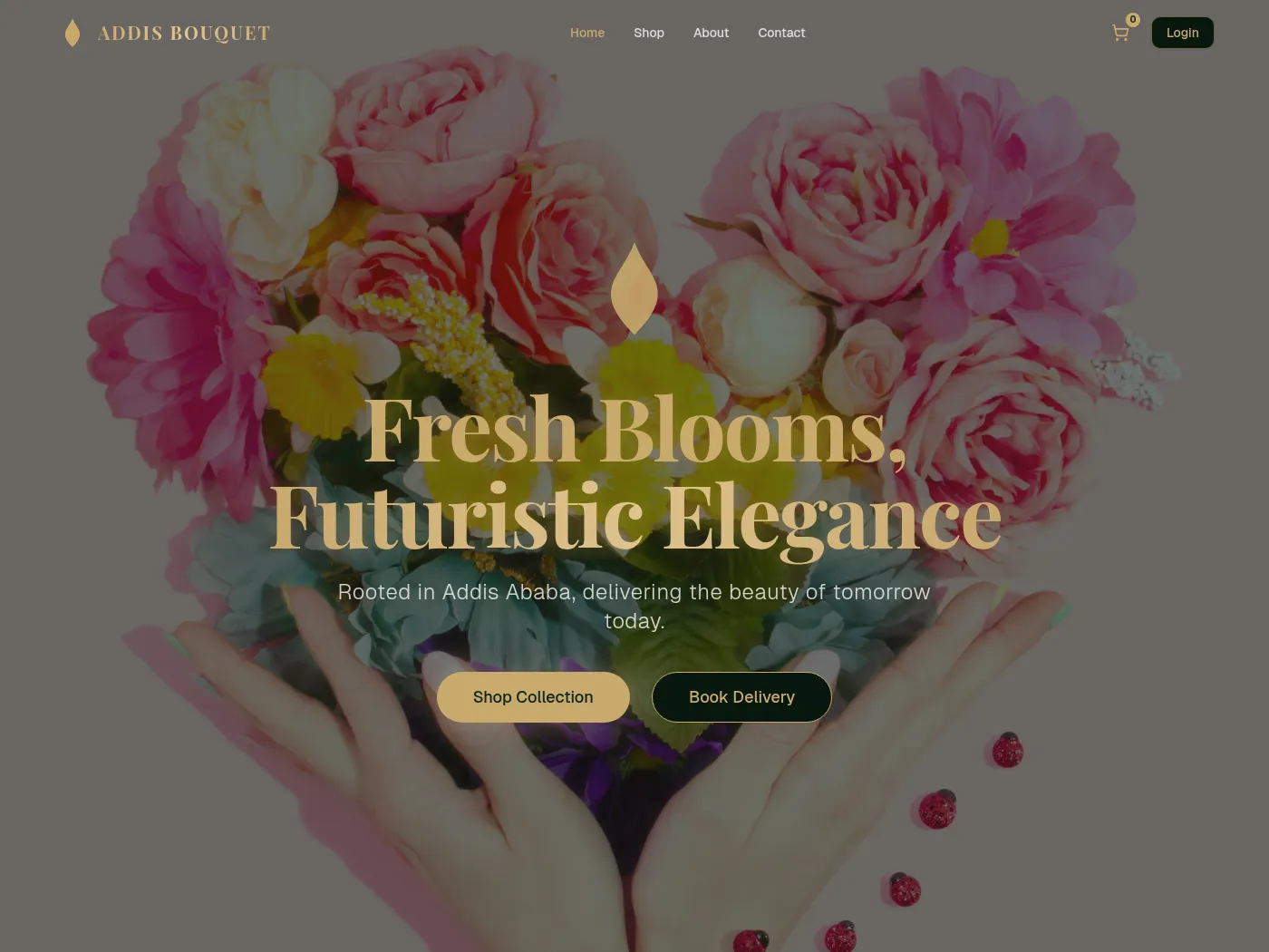 Addis Bouquet Luxe Site