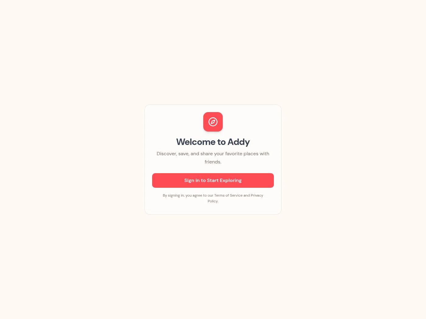 Addy Social Discovery