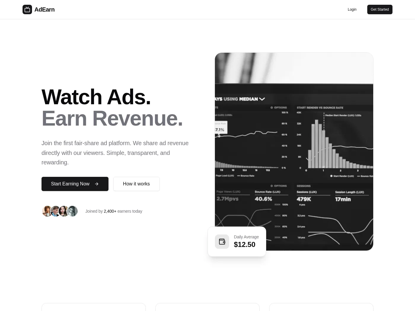 AdEarn Platform