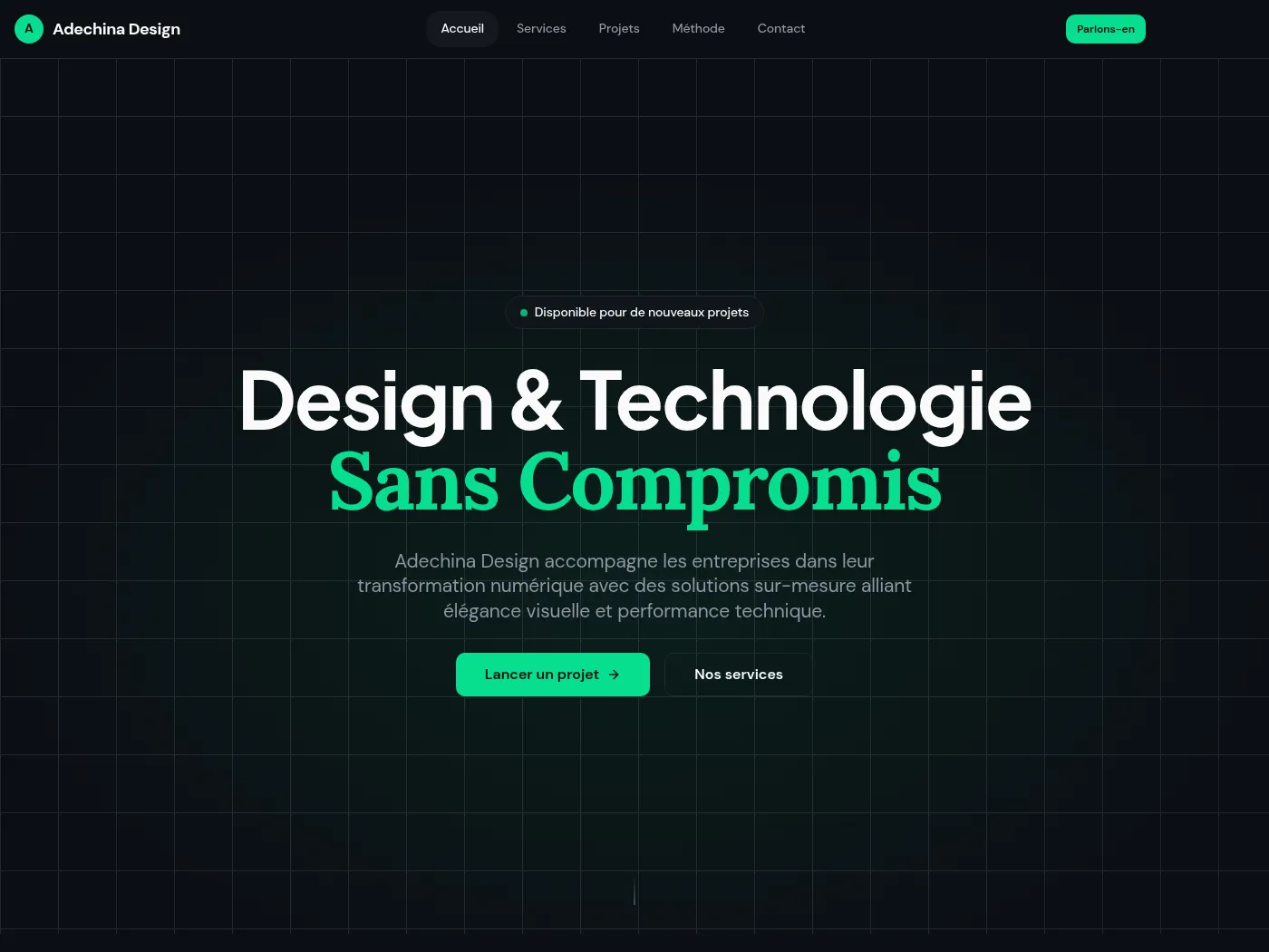 Adechina Design Web