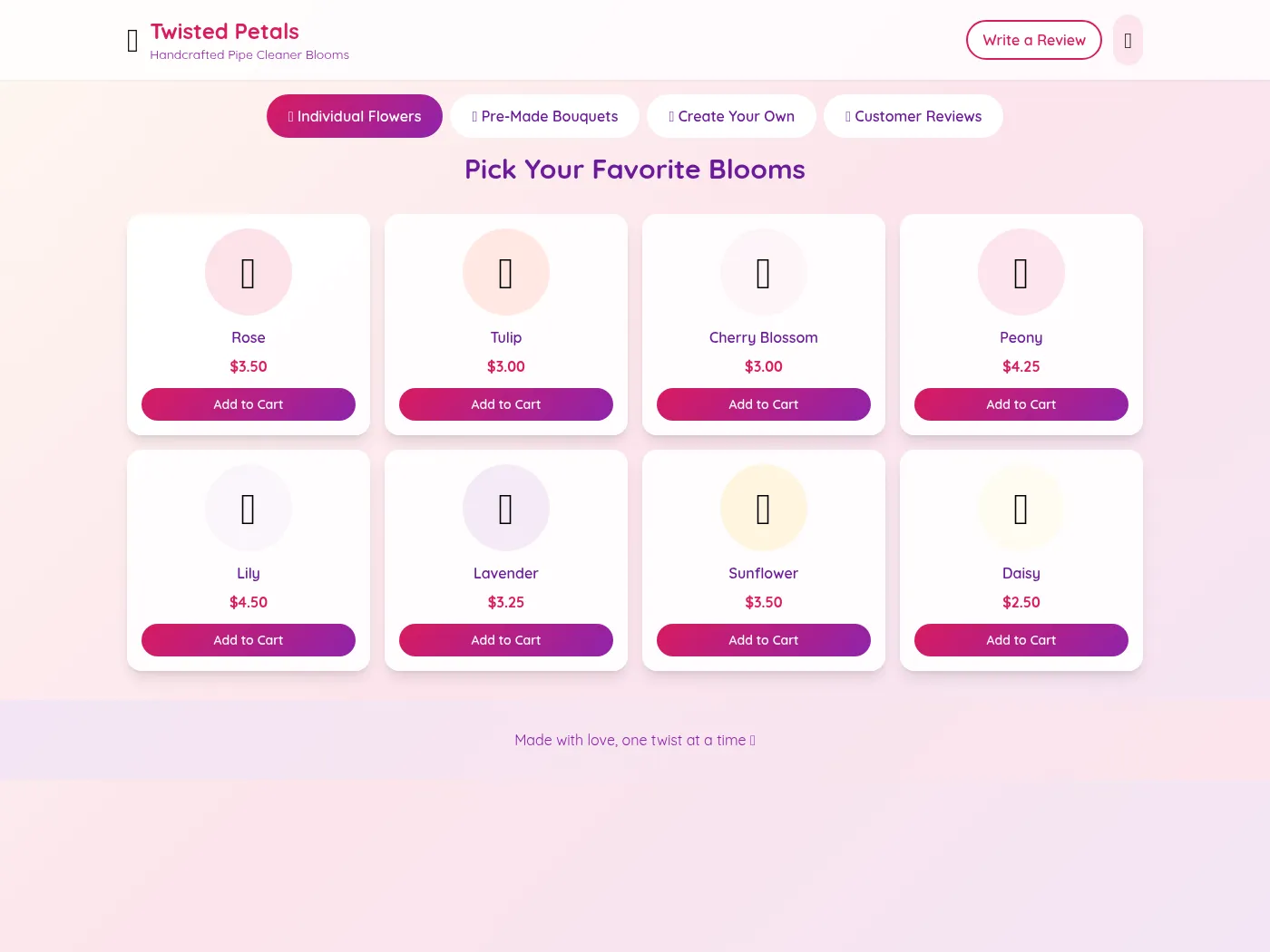 Adelaide Blooms Order Flow