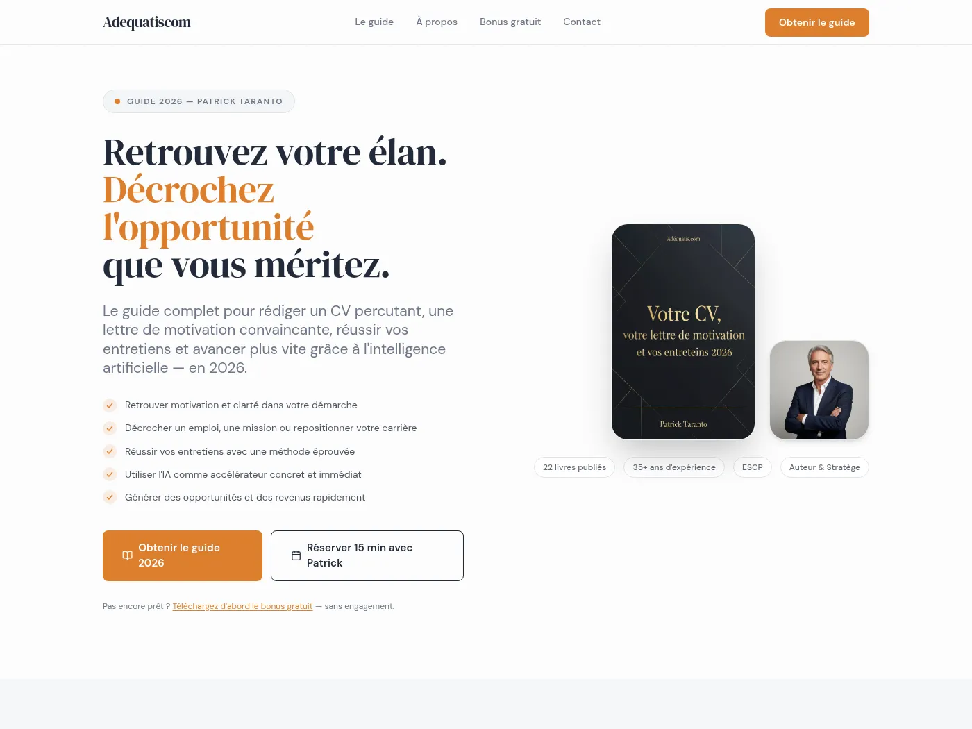 Adequatiscom Landing Premium
