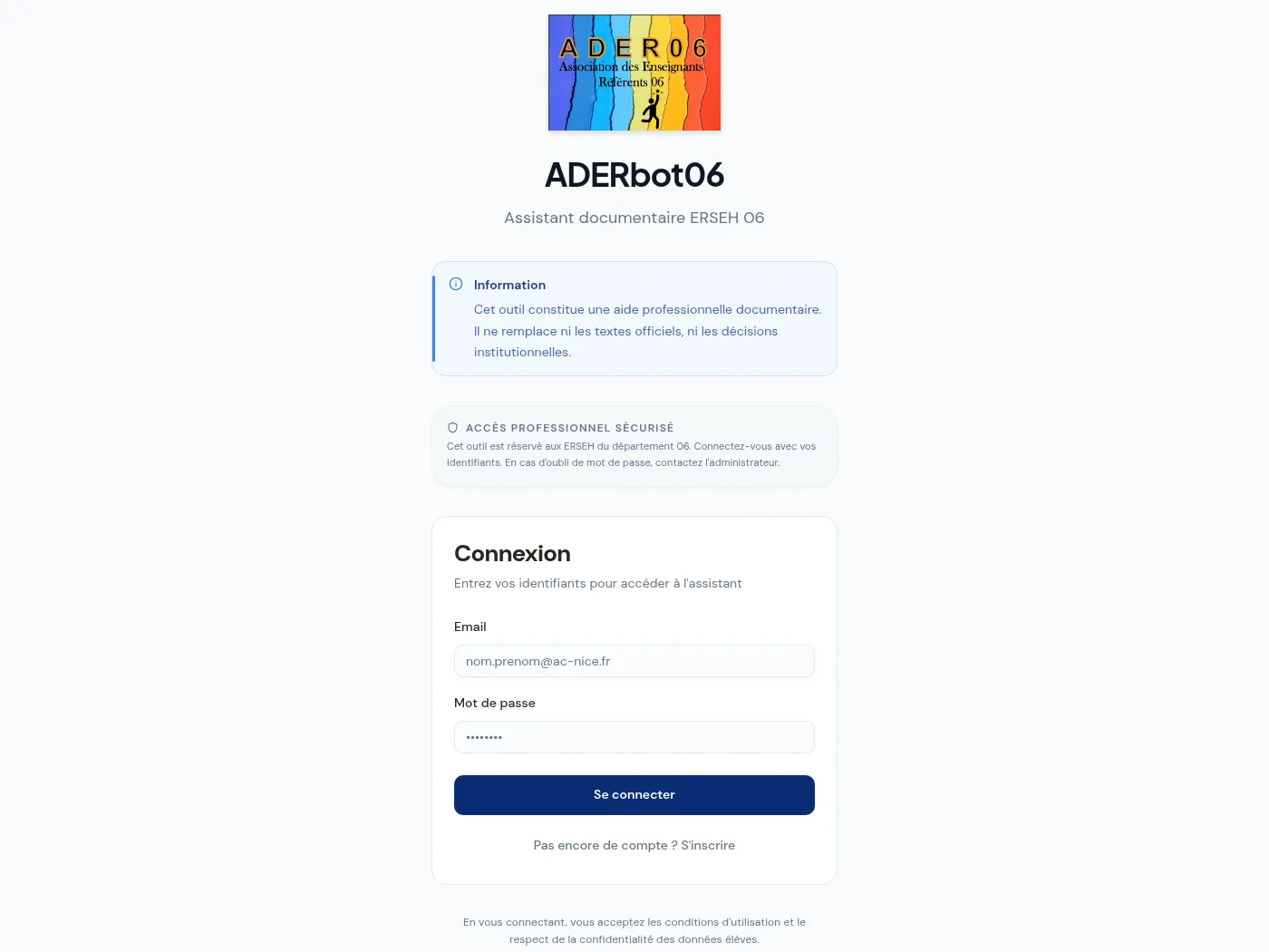 ADERbot06 Assistant Documentaire