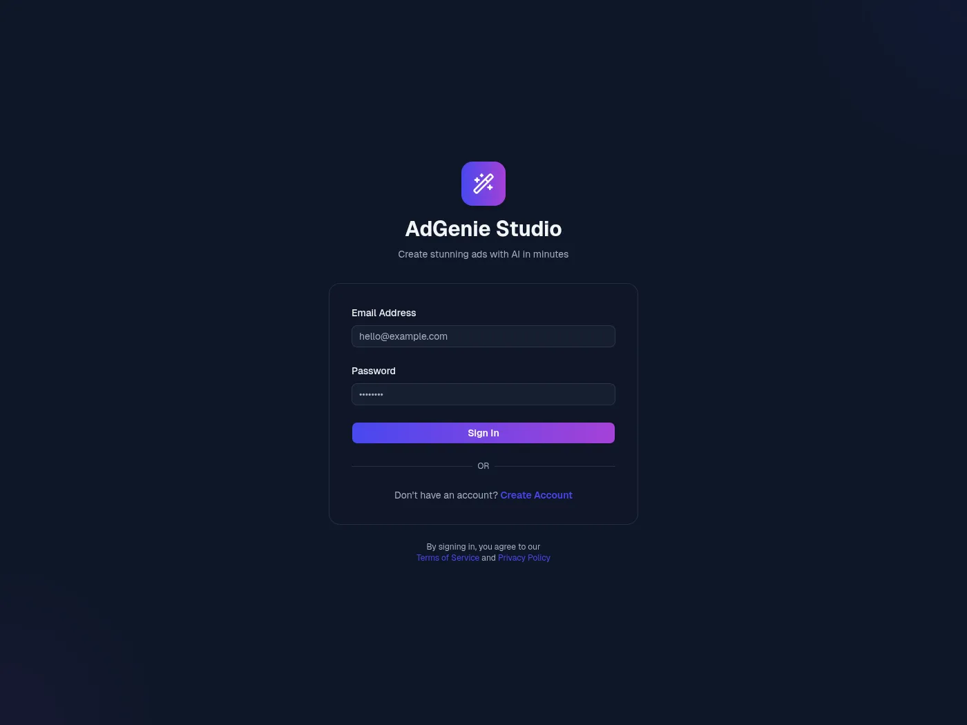 AdGenie Studio