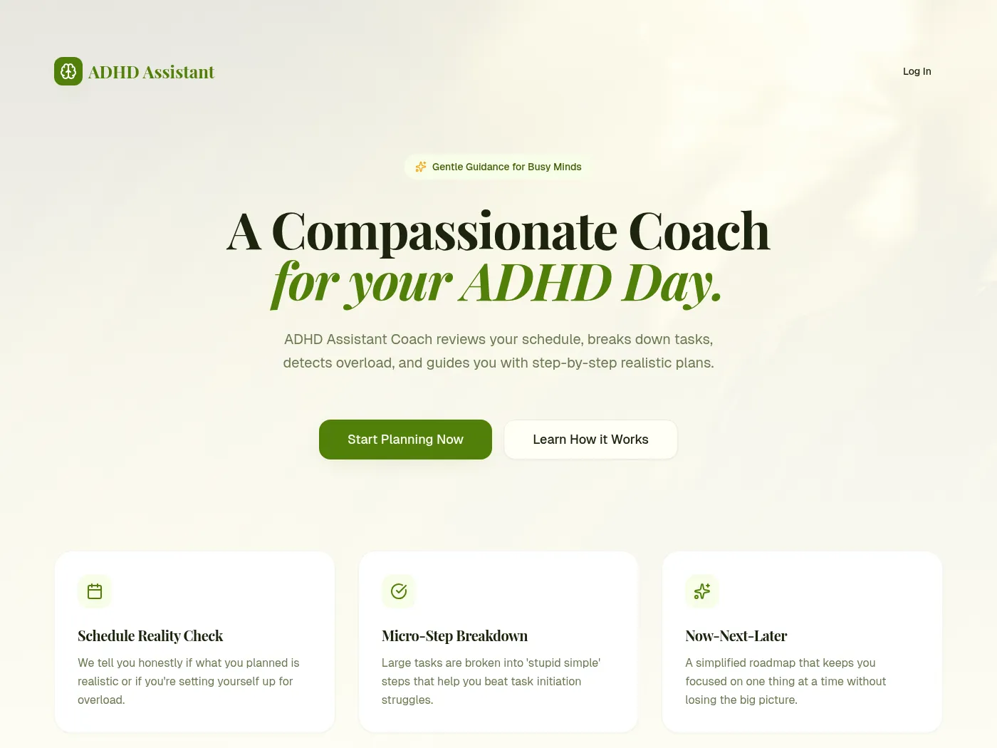 ADHD Assistant Coach