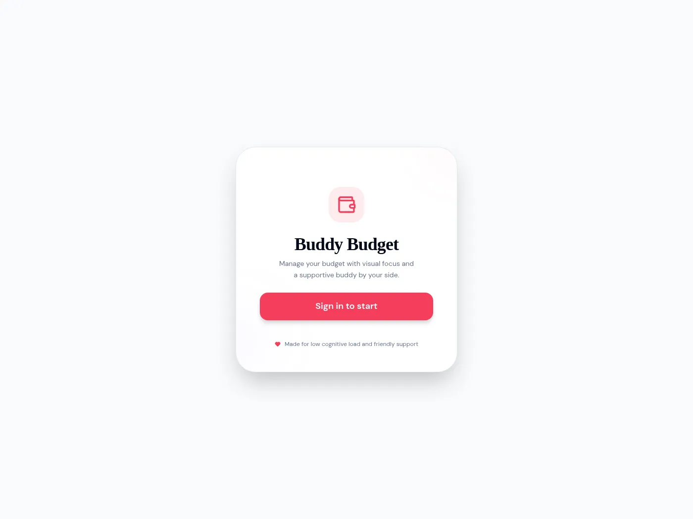 ADHD Budget Buddy