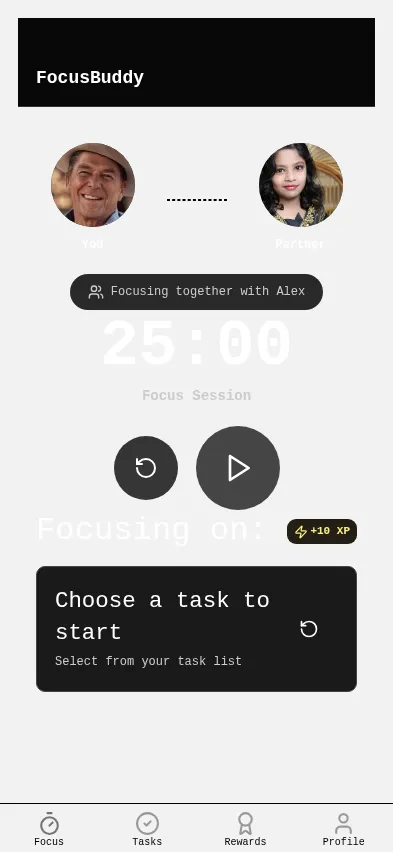 FocusBuddy ADHD Pomodoro