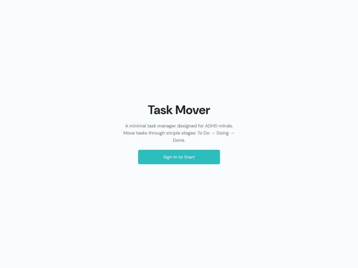 ADHD Task Mover