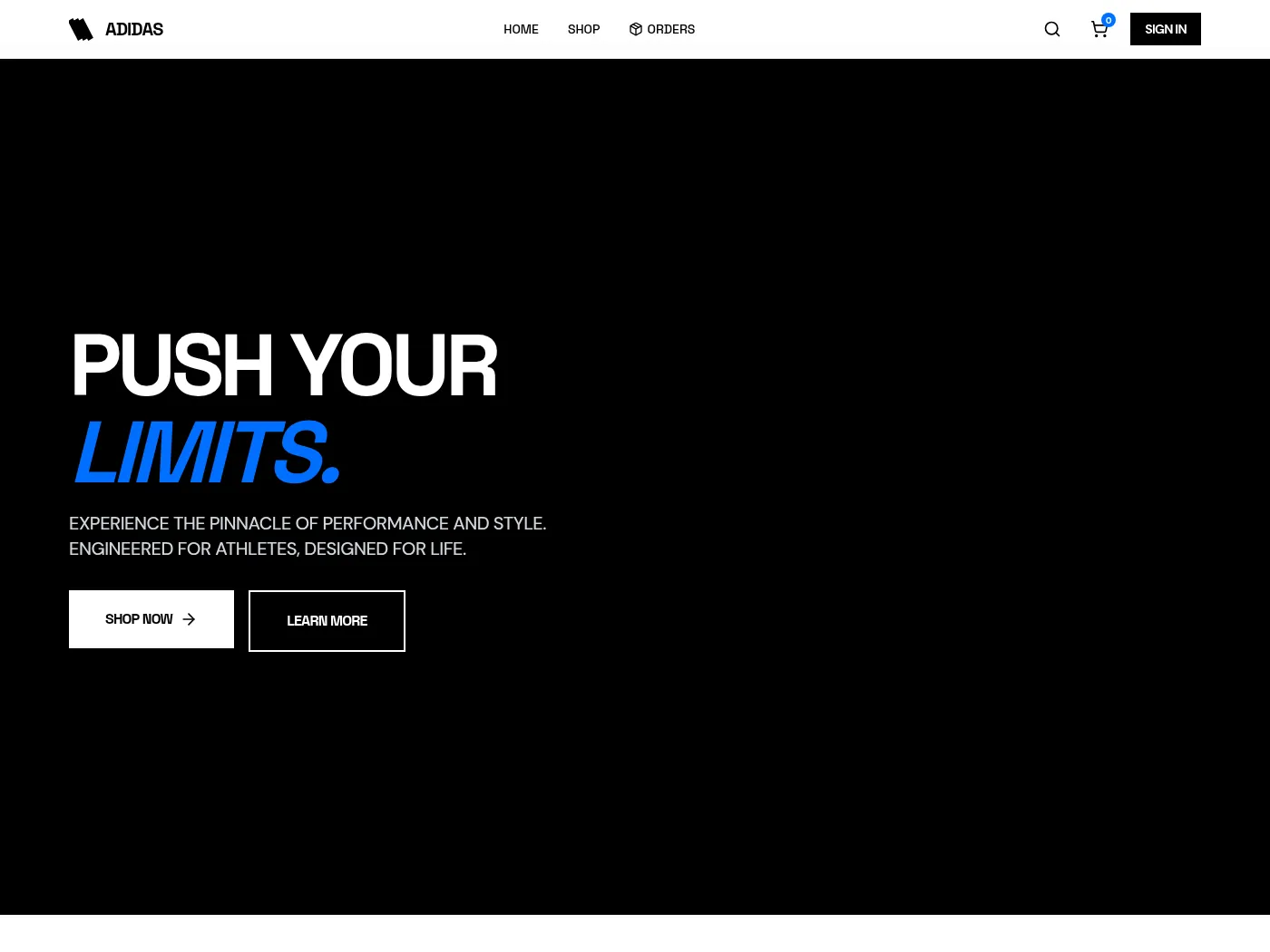 Adidas Storefront