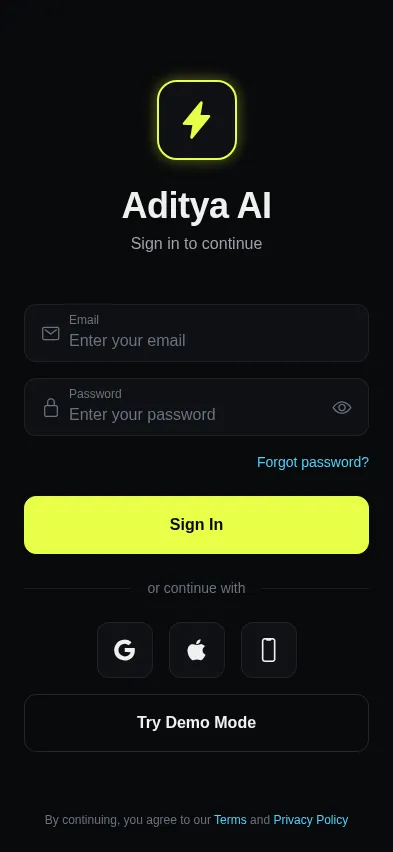 Aditya AI Platform