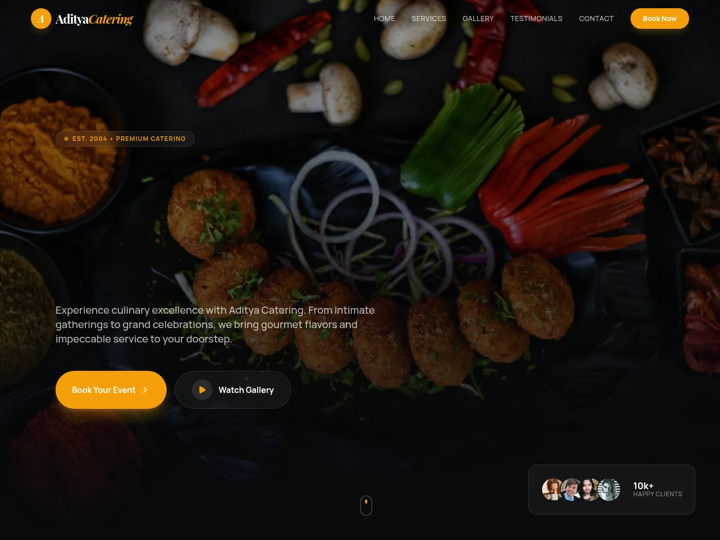 Aditya Catering Revamp