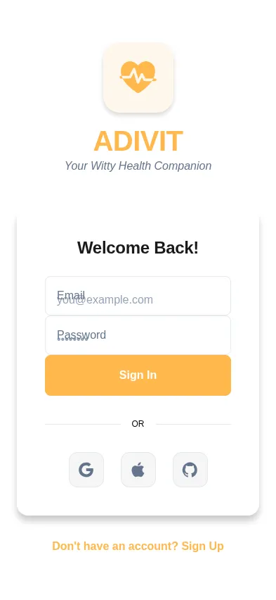 ADIVIT Health Chat