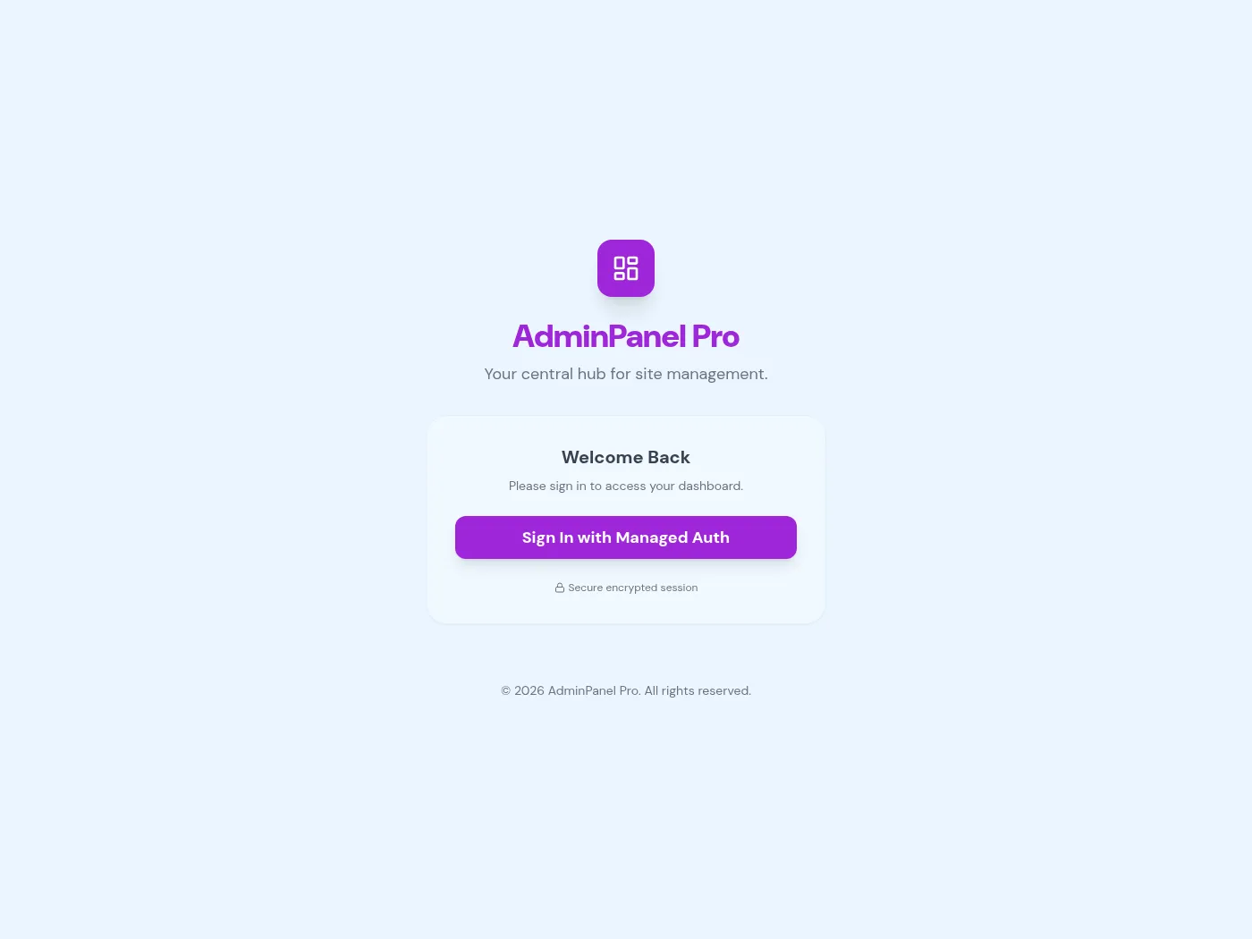 AdminPanel Pro