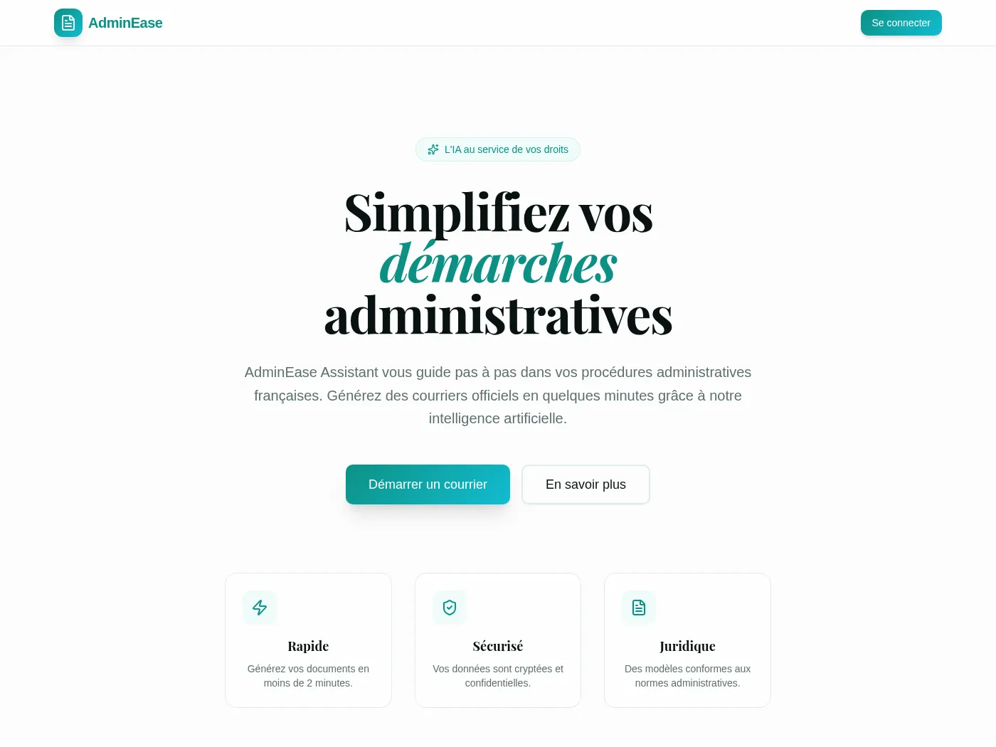 AdminEase Assistant