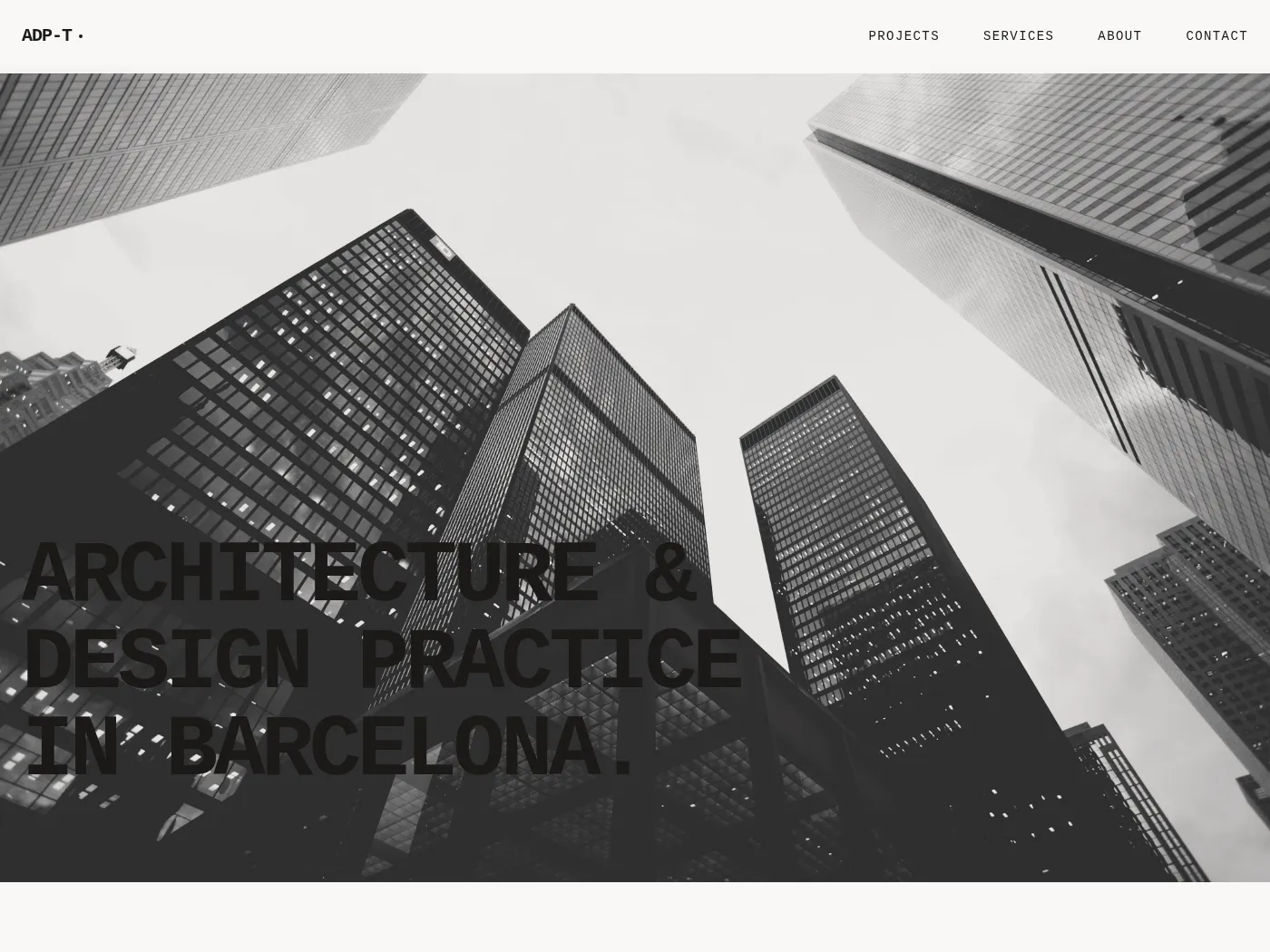 ADP-T Studio Website