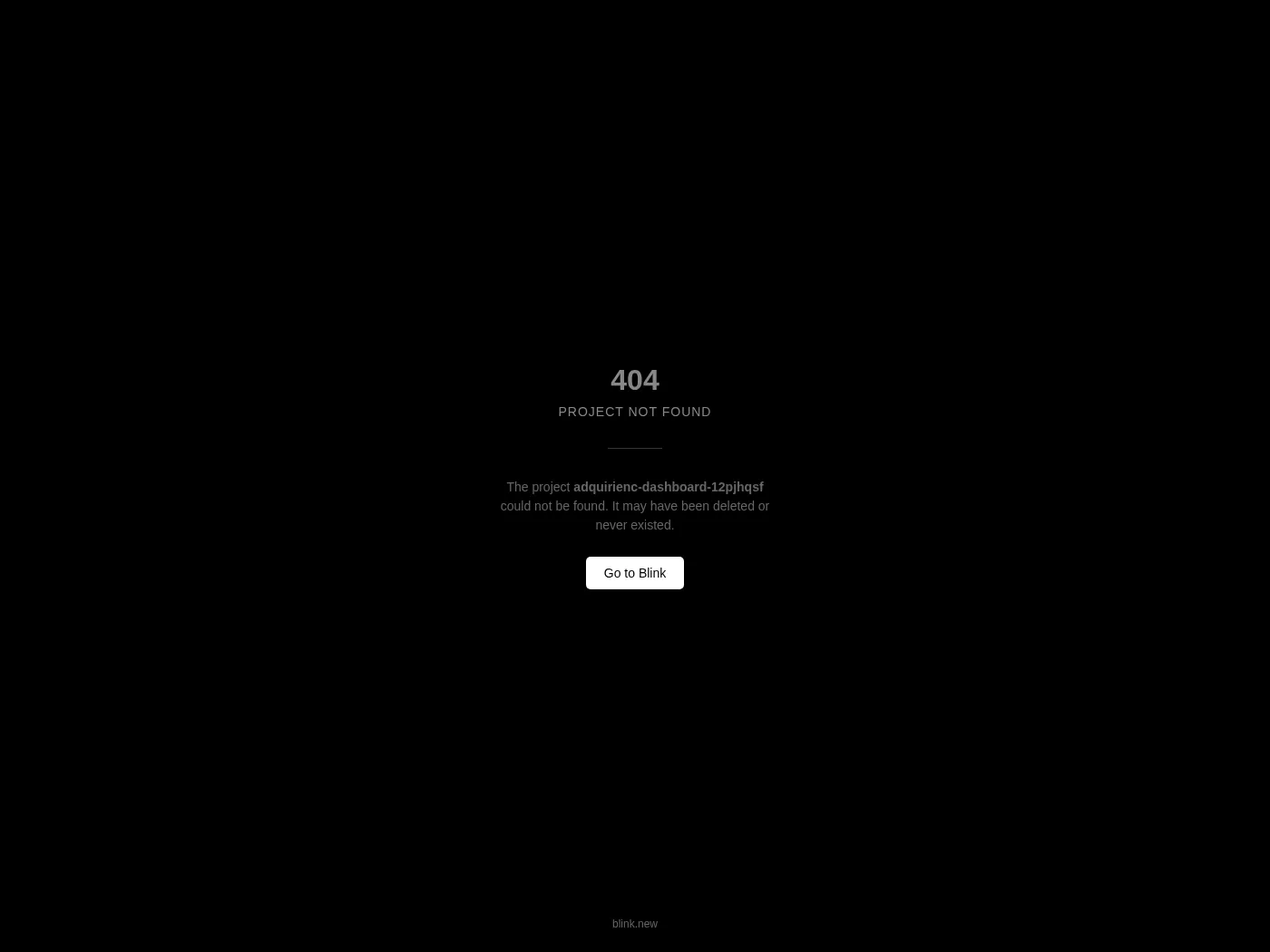 Adquiriencia Insights Dashboard