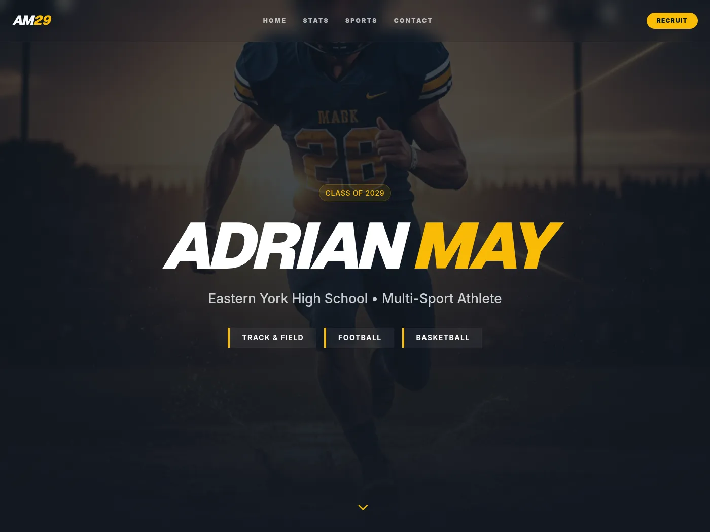 Adrian May Athlete Profile