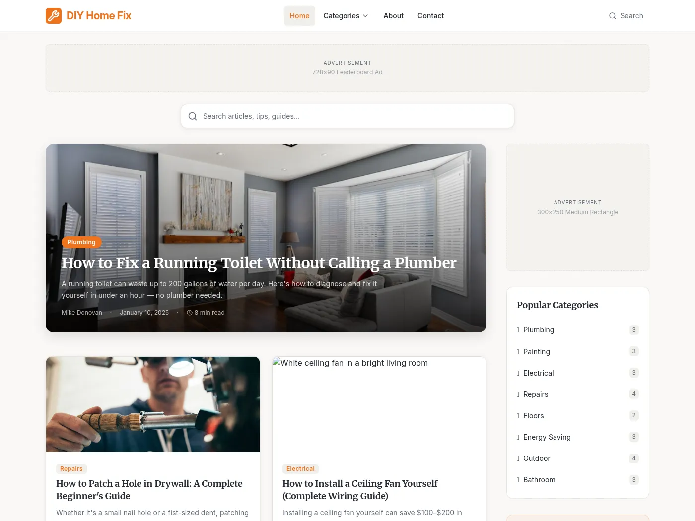 AdSense Niche Blog Builder