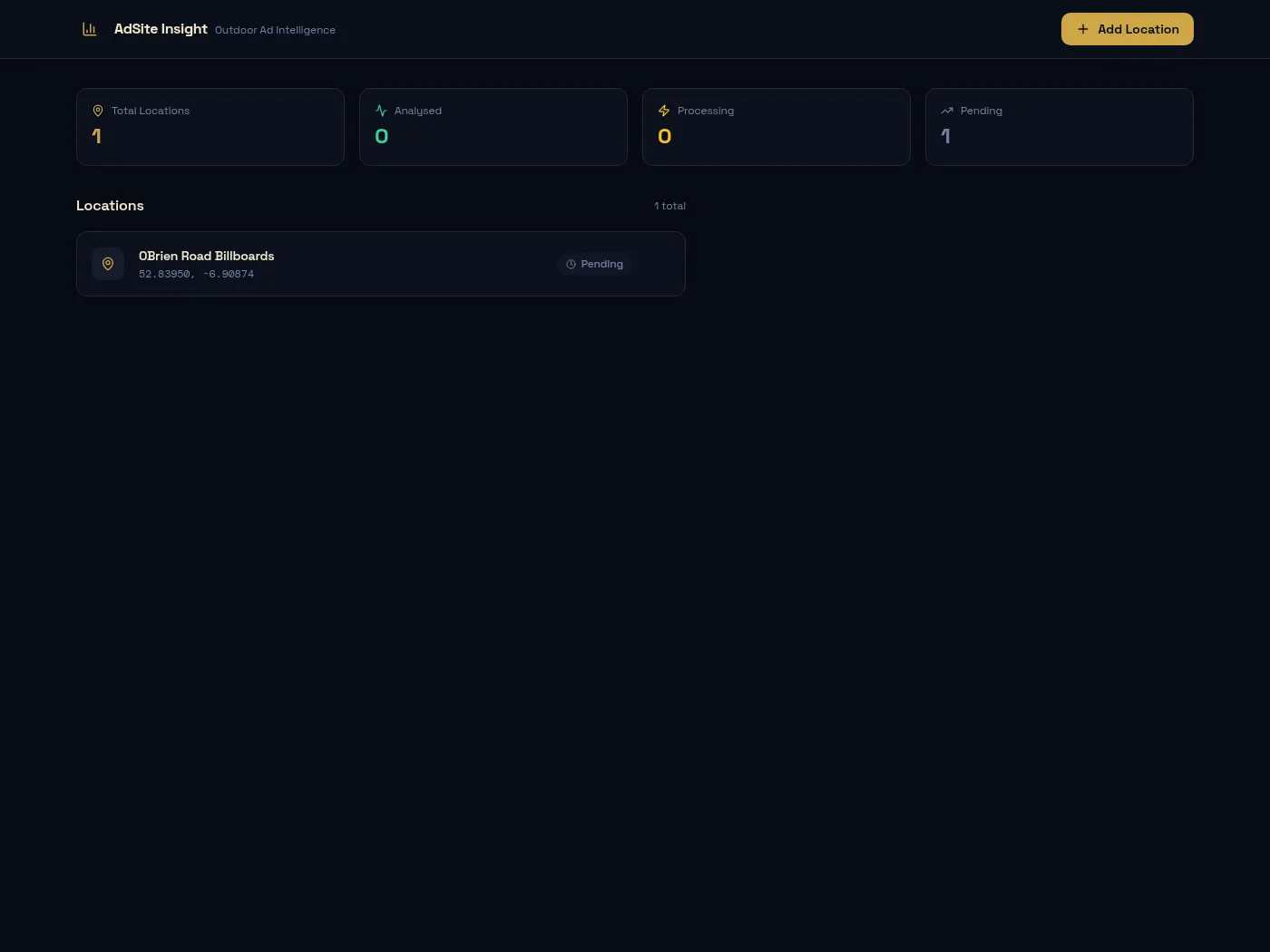 AdSite Insight App