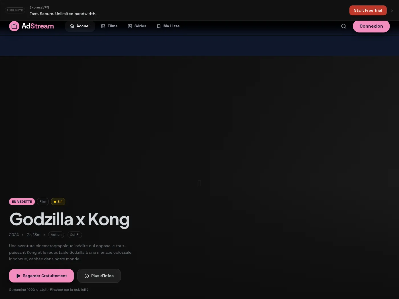 AdStream Free Streaming