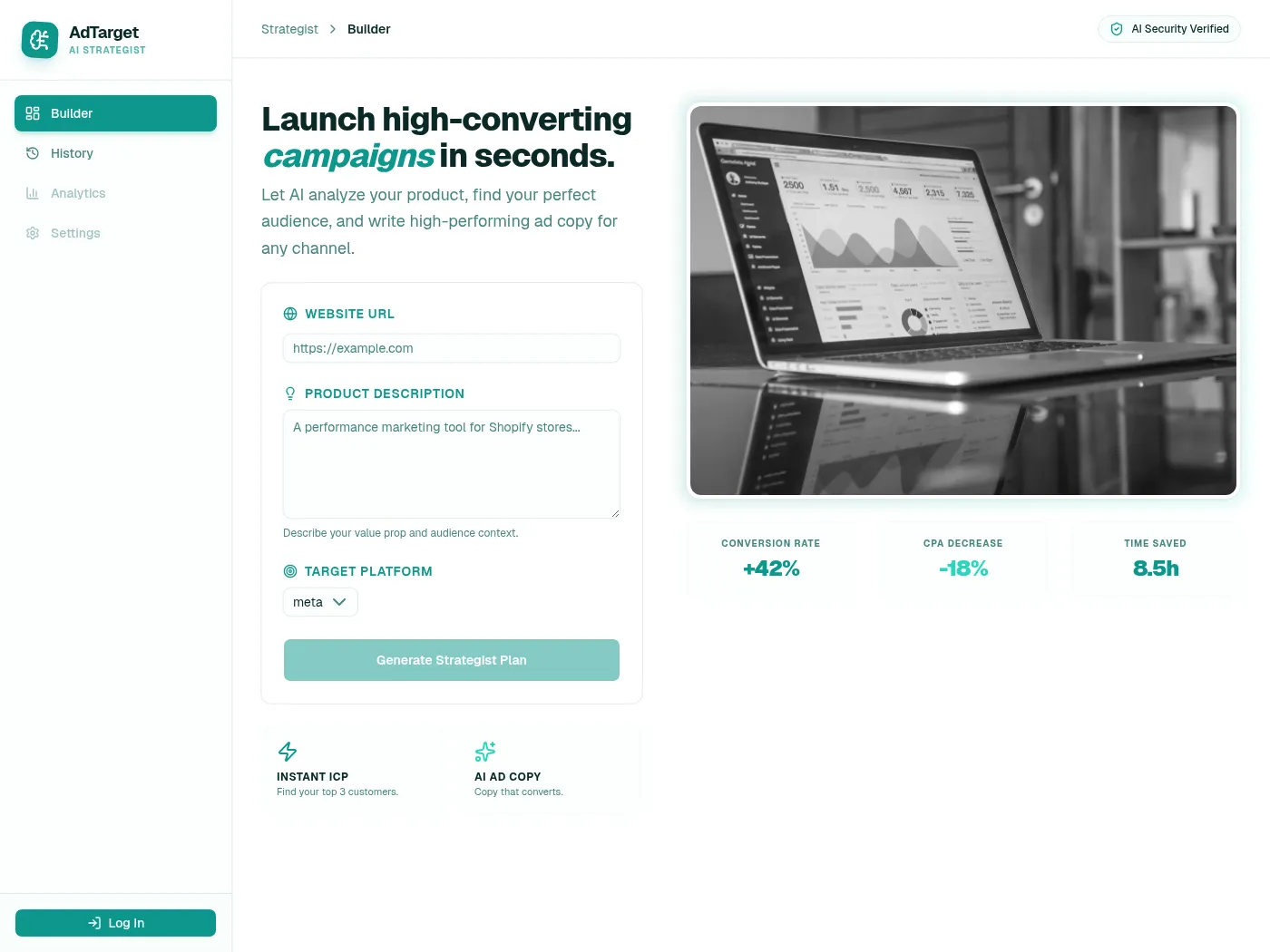 AdTarget AI Strategist