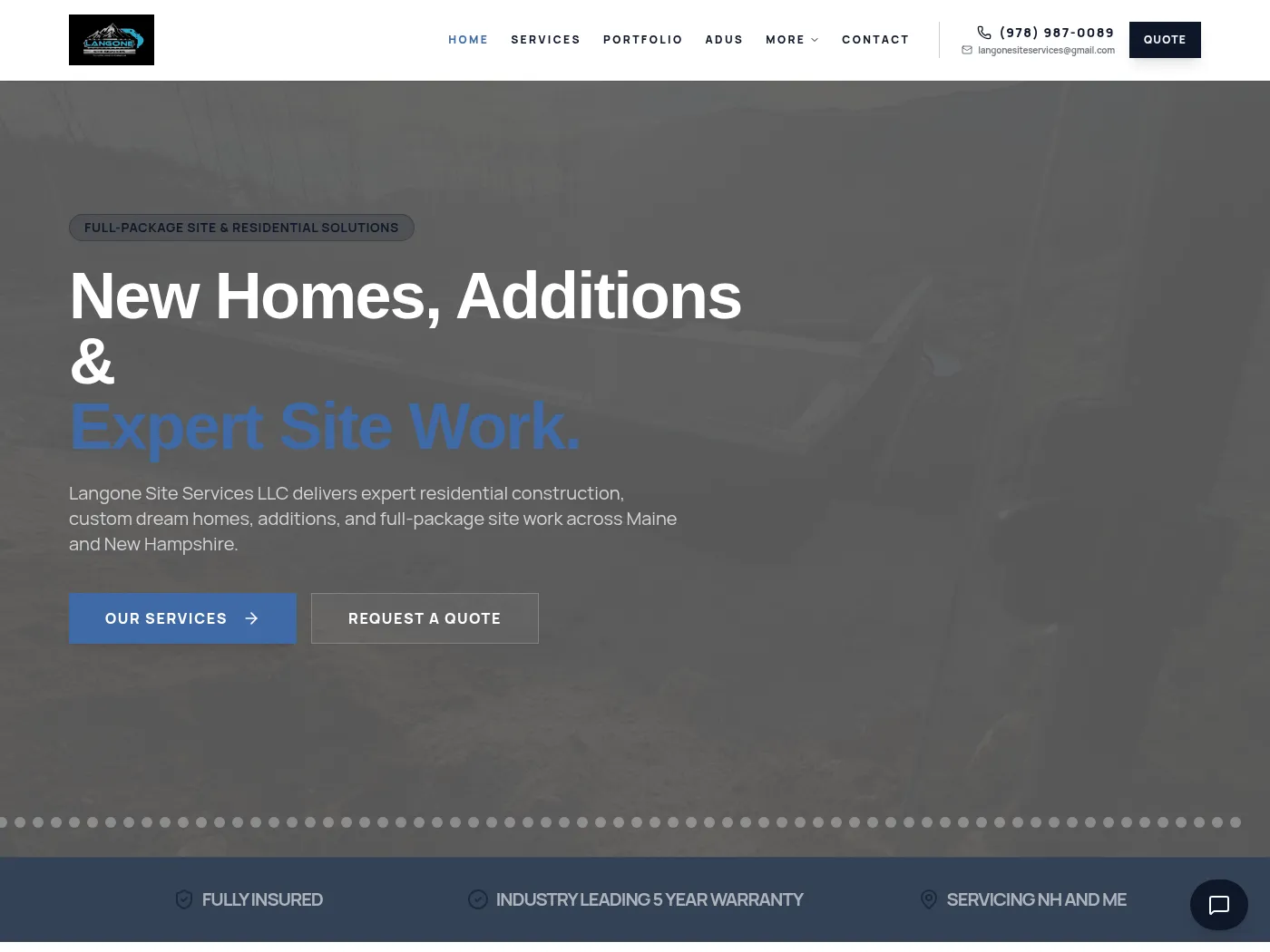 Langone ADU Services Site