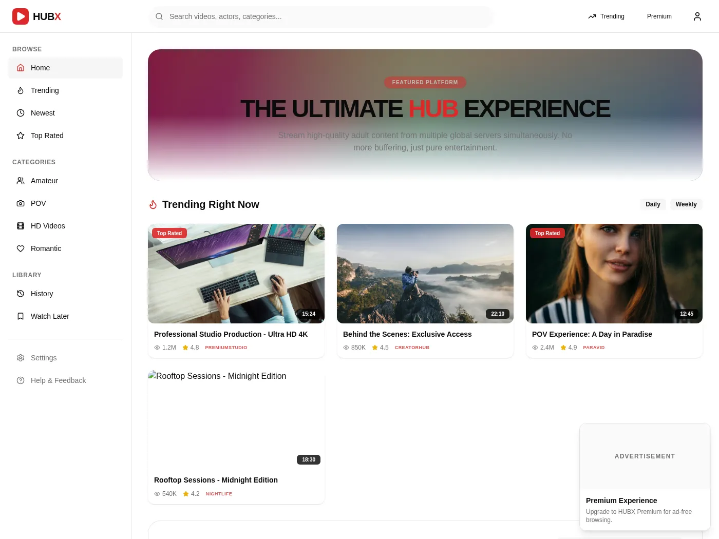 All-in-One Adult Video Hub