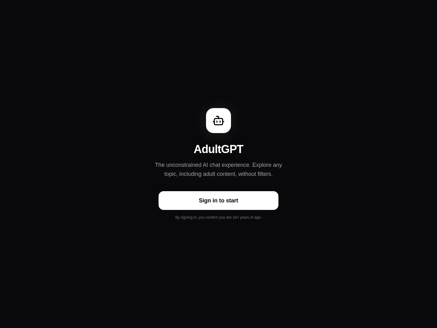 AdultGPT Chatbot