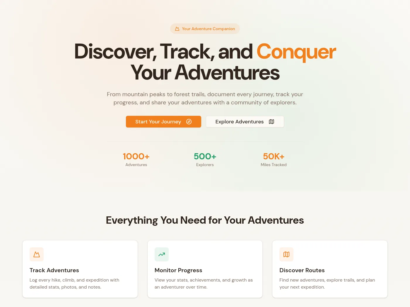 Adventure Quest App