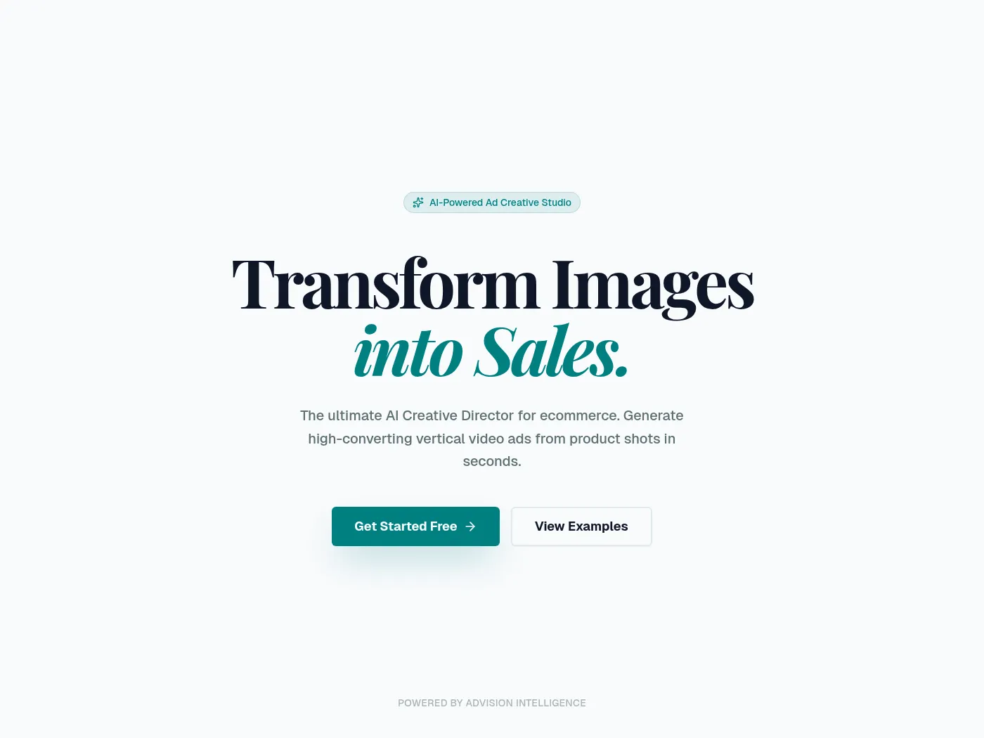 AdVision AI Studio
