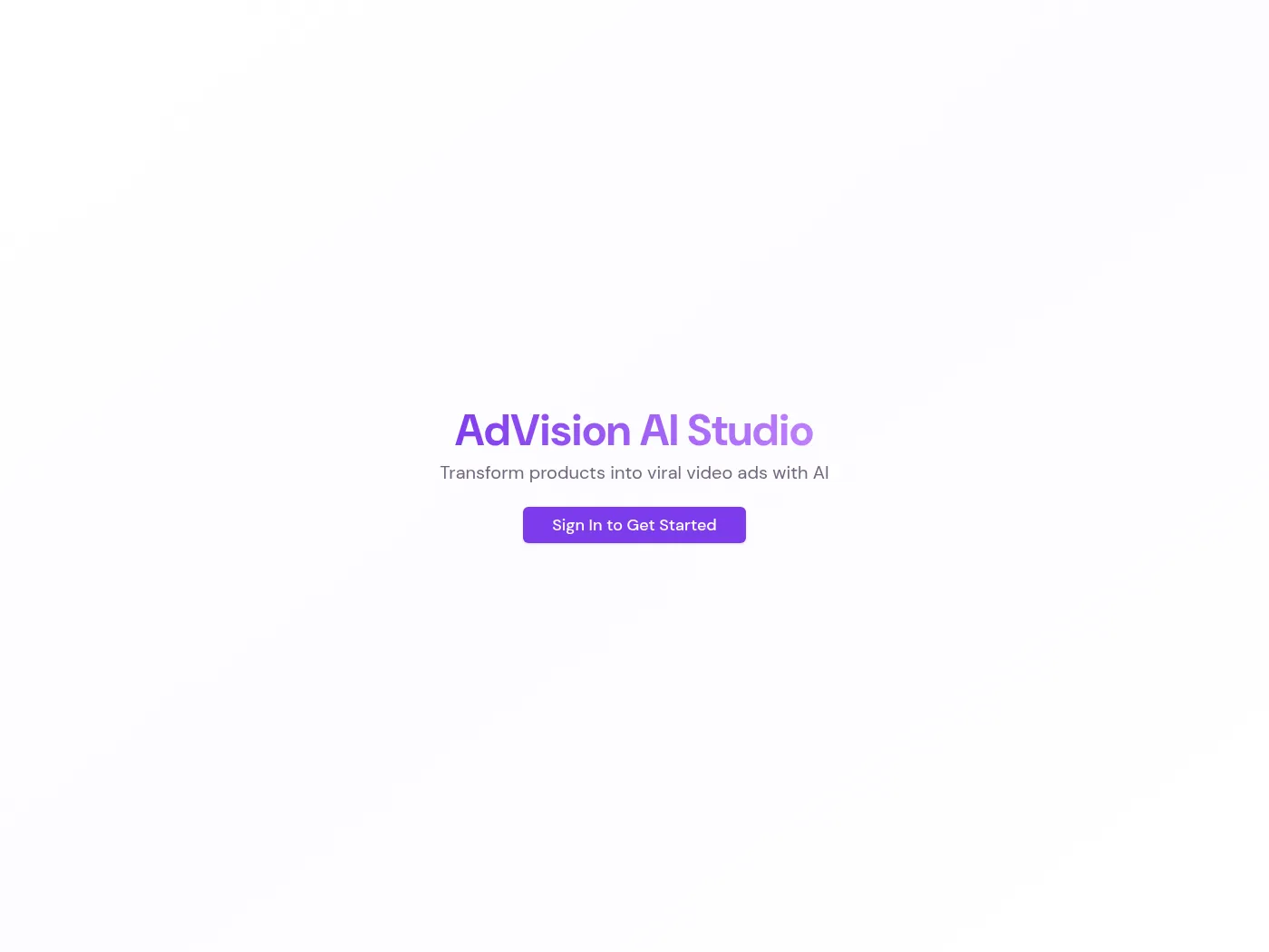 AdVision AI Studio
