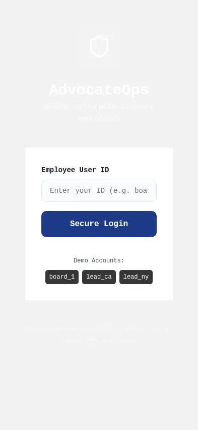 AdvocateOps Mobile Suite
