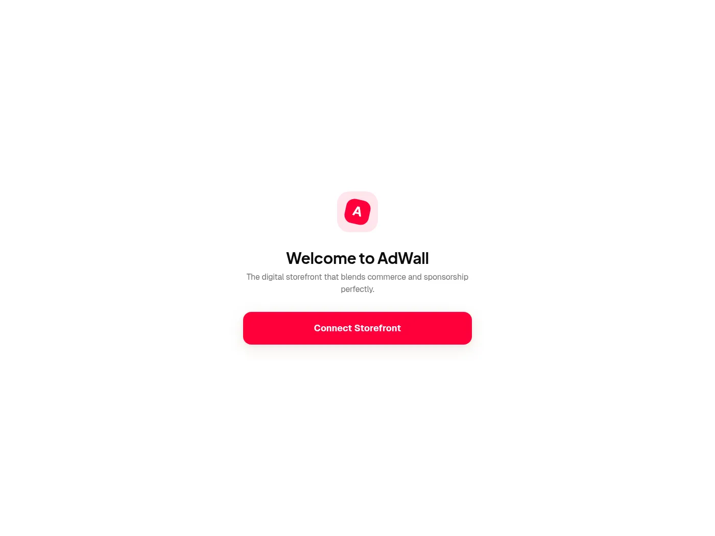 AdWall Storefront