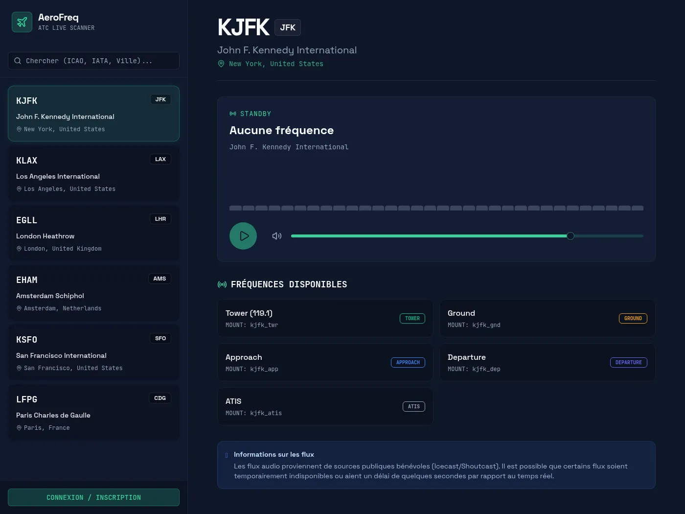 AeroFreq Listener