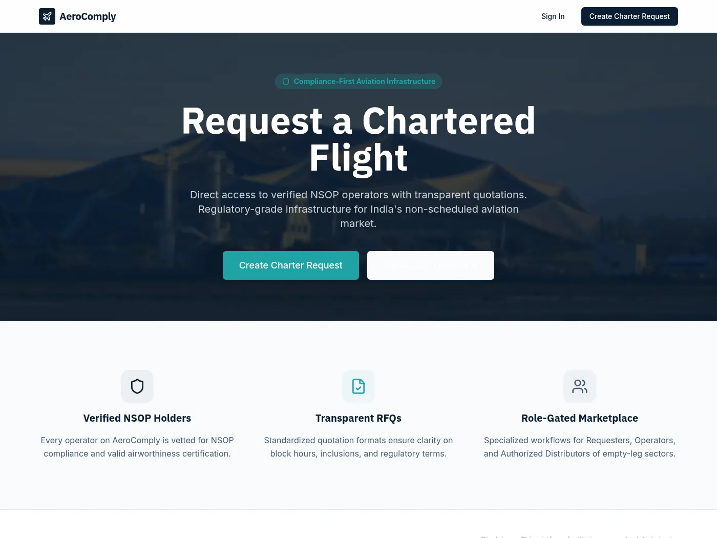 AeroComply Platform