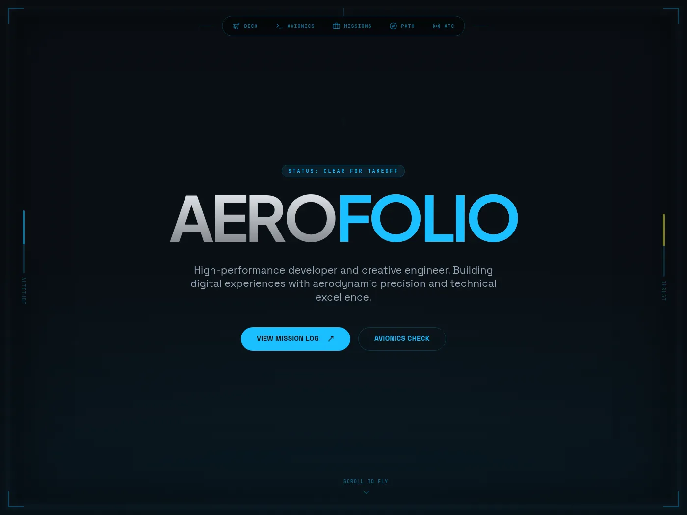 AeroFolio Portfolio