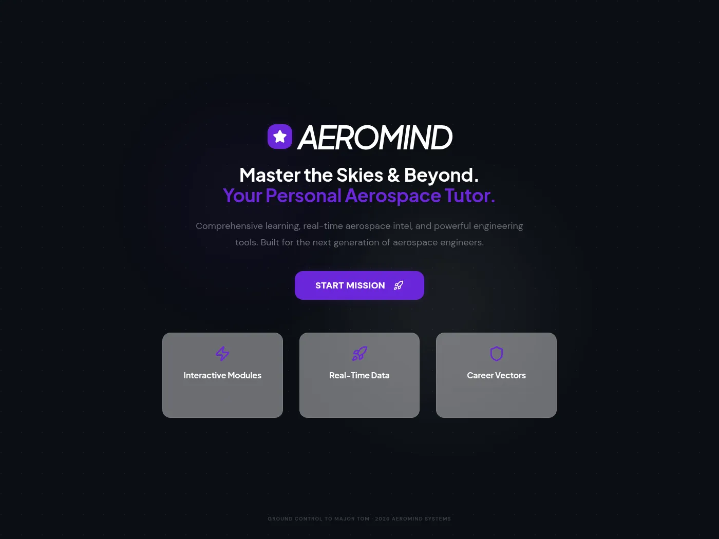 AeroMind Learning Hub