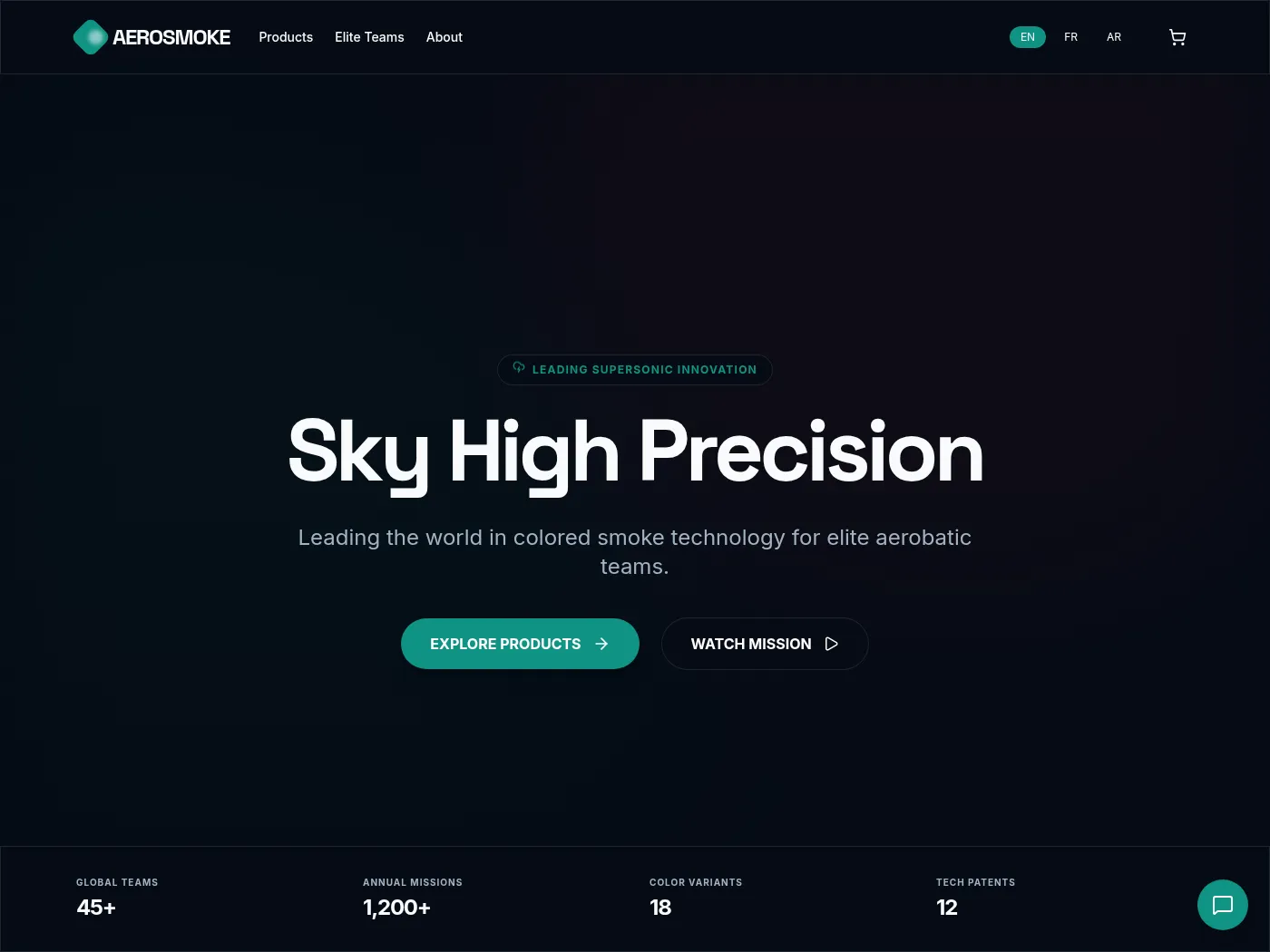 AeroSmoke Web Portal