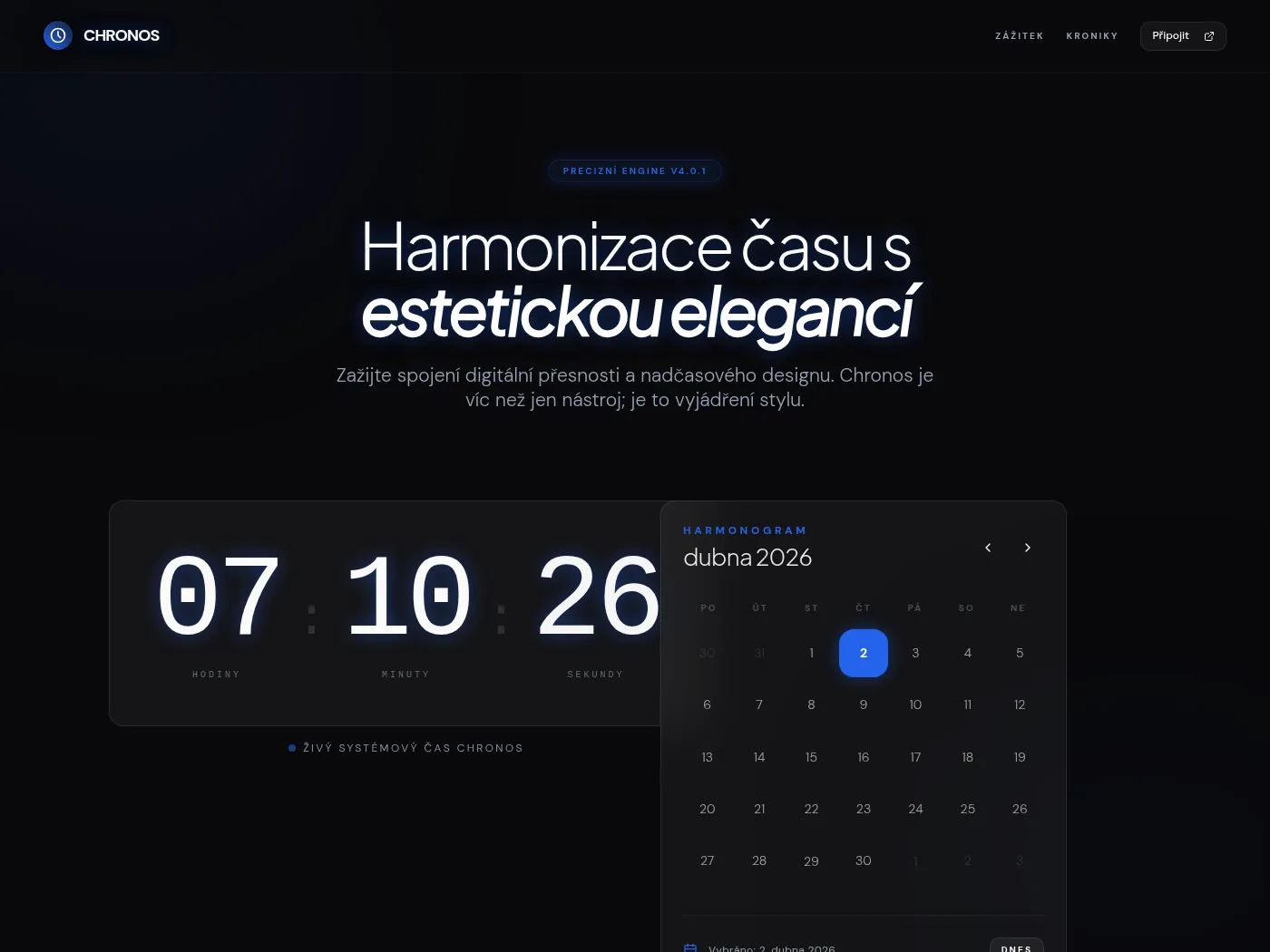 Aesthetic Calendar Watch