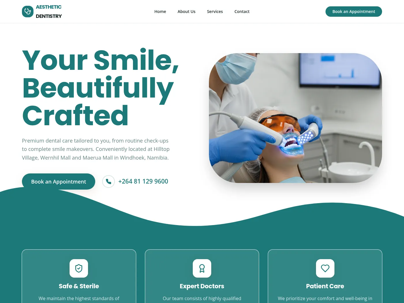 Aesthetic Dental Landing