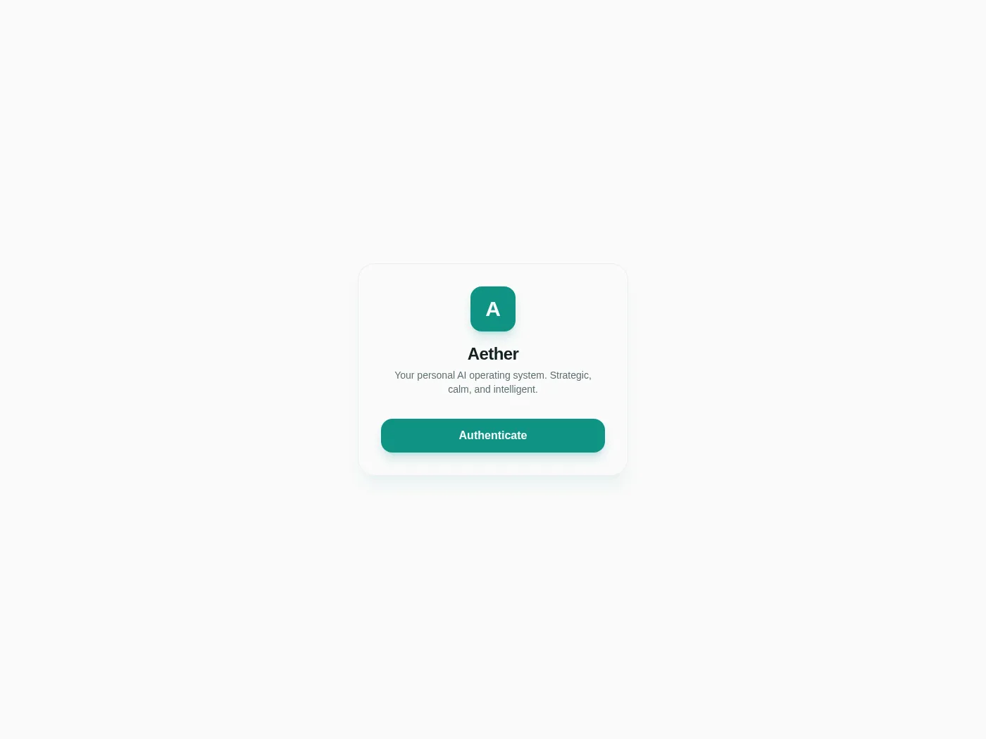 Aether AI System