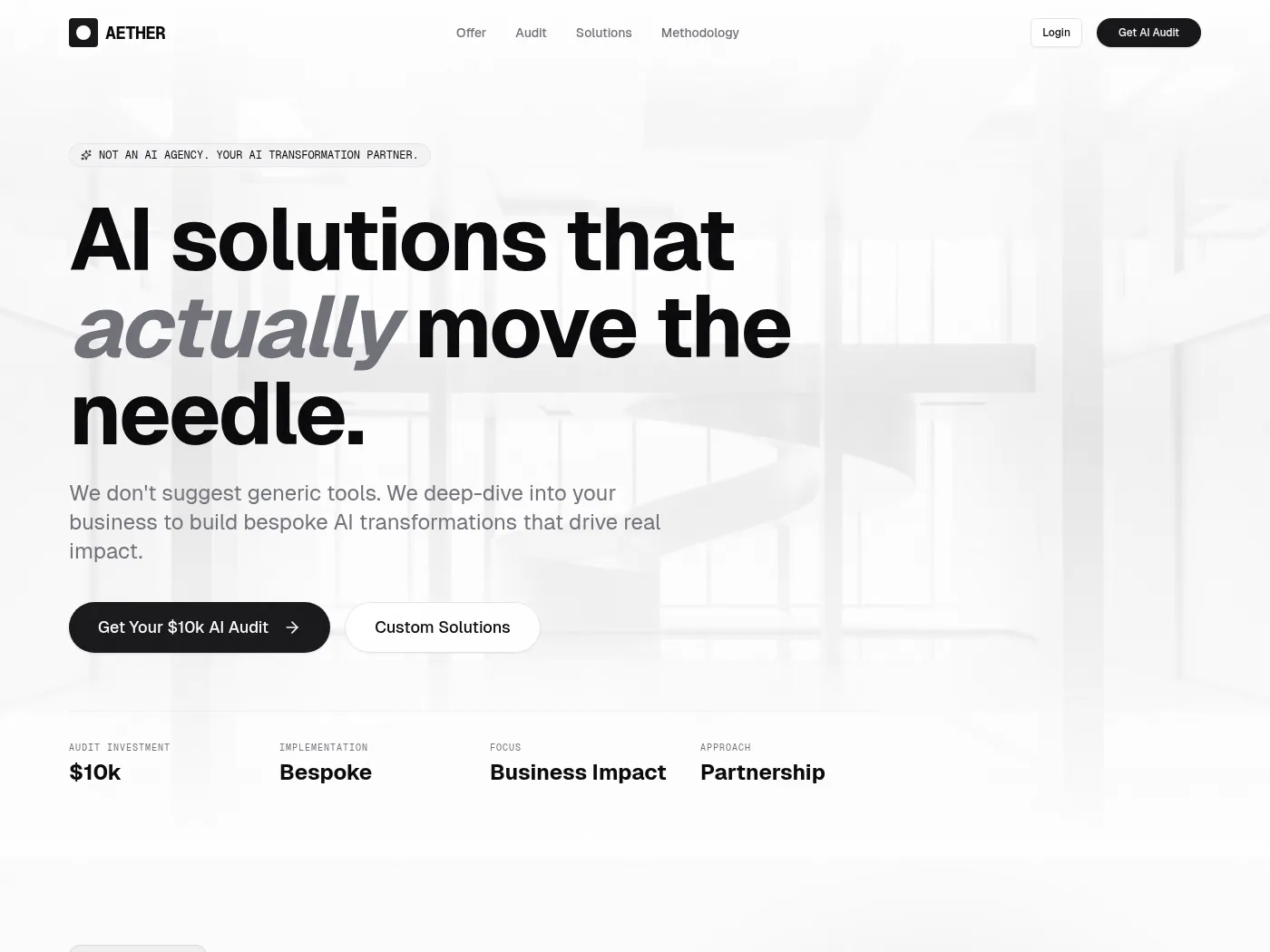 Aether Automate Site