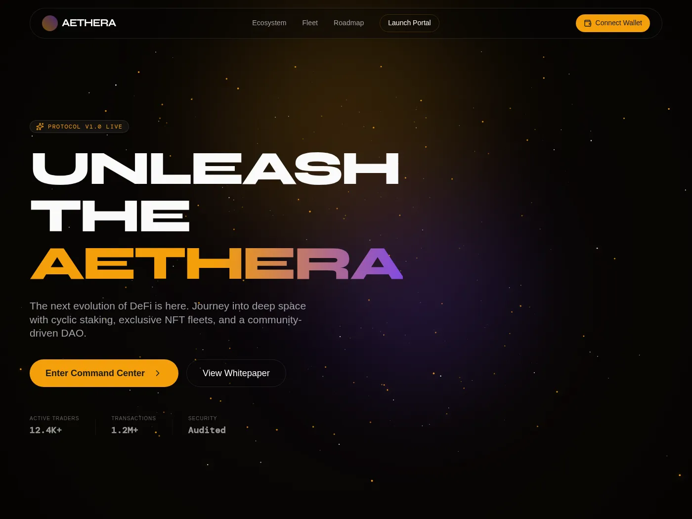Aethera Galaxy Portal