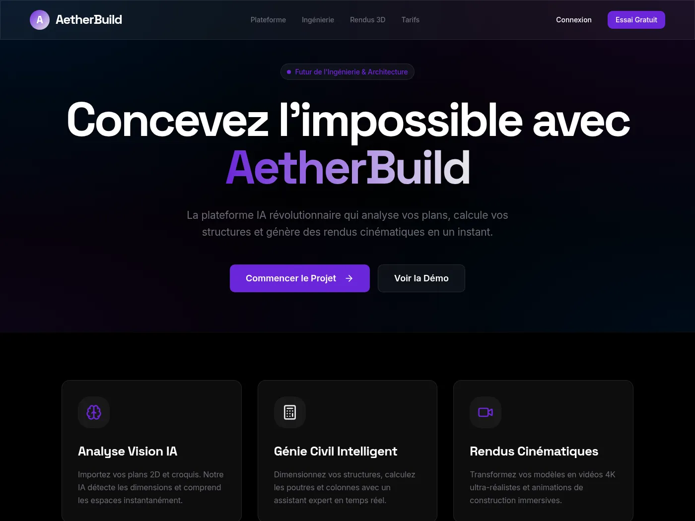 AetherBuild AI Platform