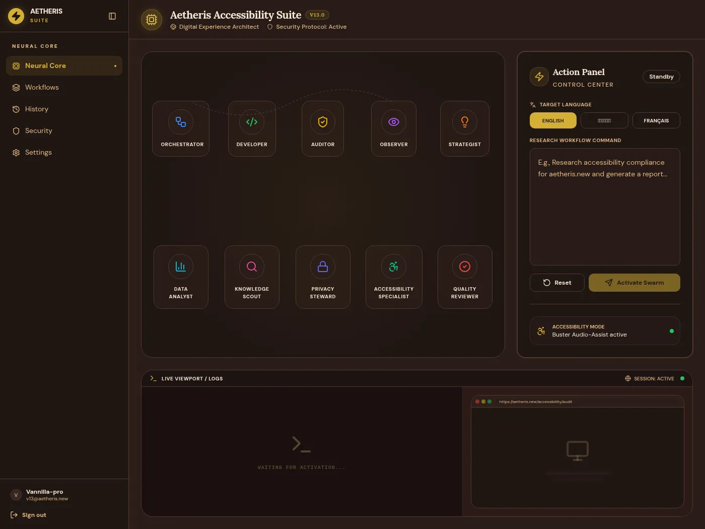 Aetheris Accessibility Suite